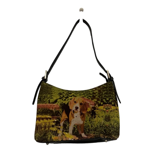 Bags | Y2k Beagle Bejeweled Graphic Shoulder Bag | Poshmark